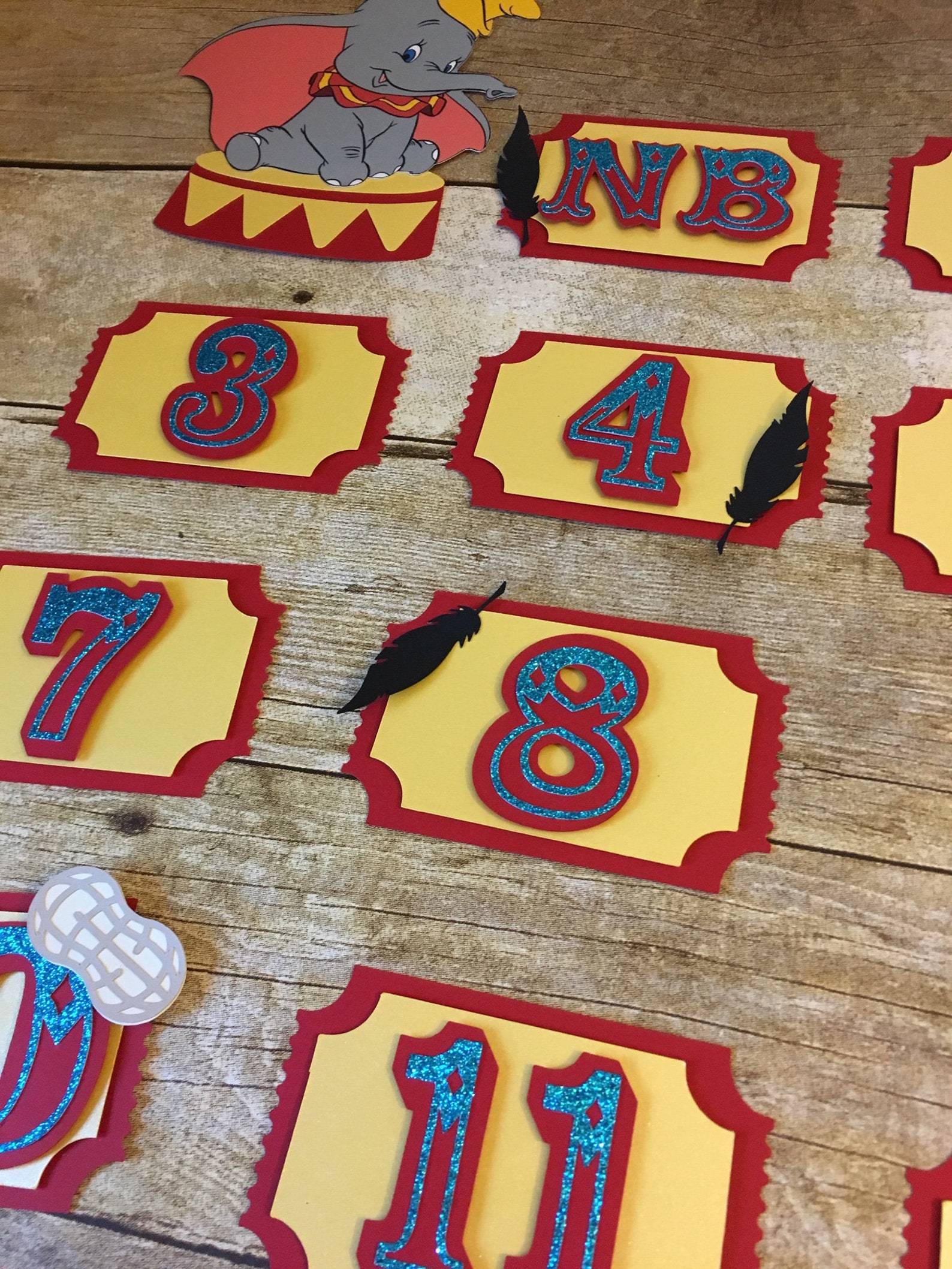 Dumbo Inspired Milestone Banner/dumbo Monthly Banner/dumbo | Etsy