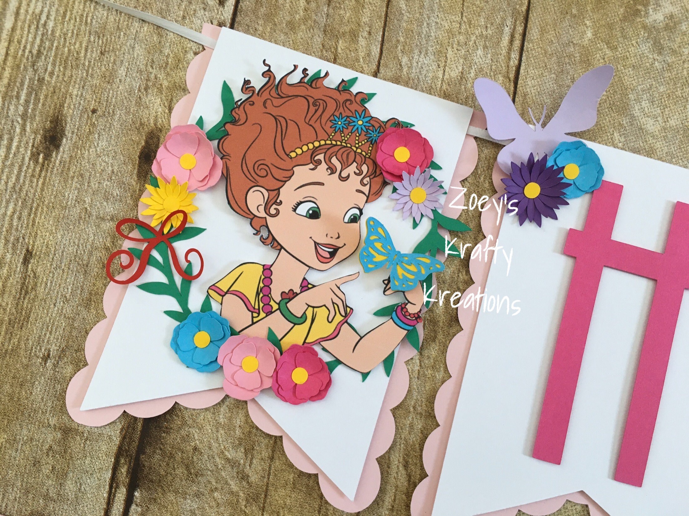 Fancy Nancy Banner | Etsy