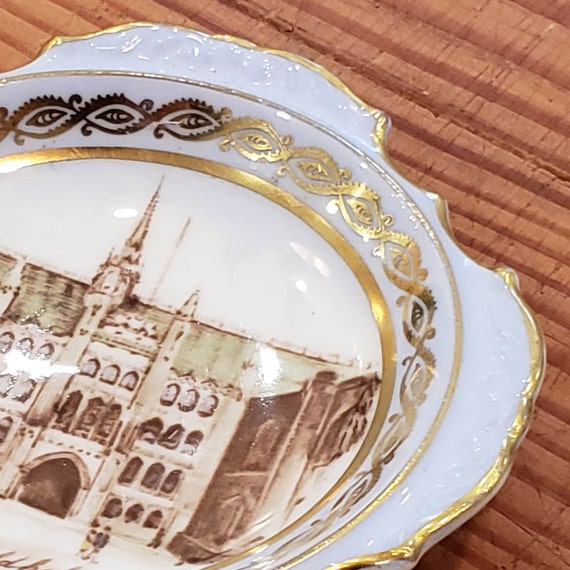 Small Vintage Paragon Dish - Double Warrant Back Stam… - Gem