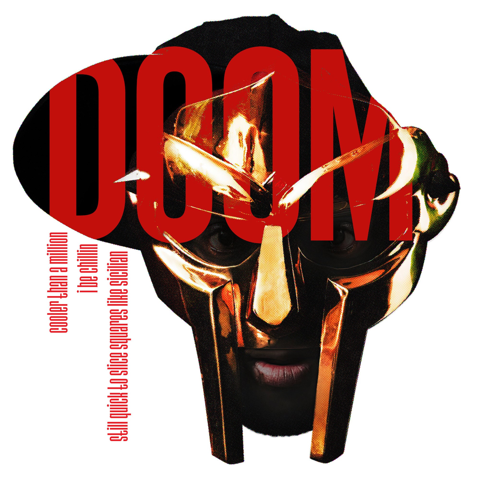 MF Doom // Printable Collage Print // Digital Download - Etsy