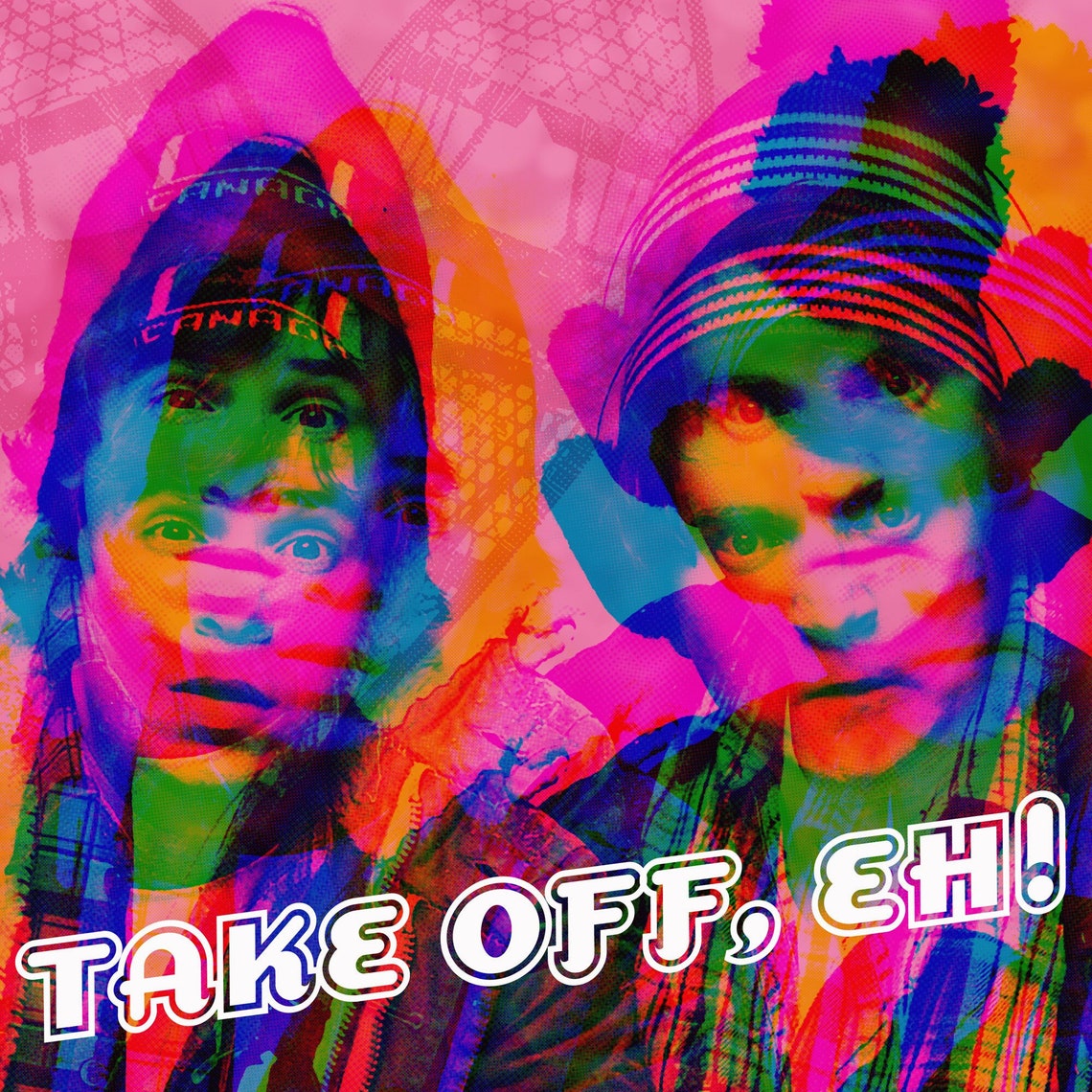 Take Off, Eh! // Printable Collage Print // Digital Download - Etsy