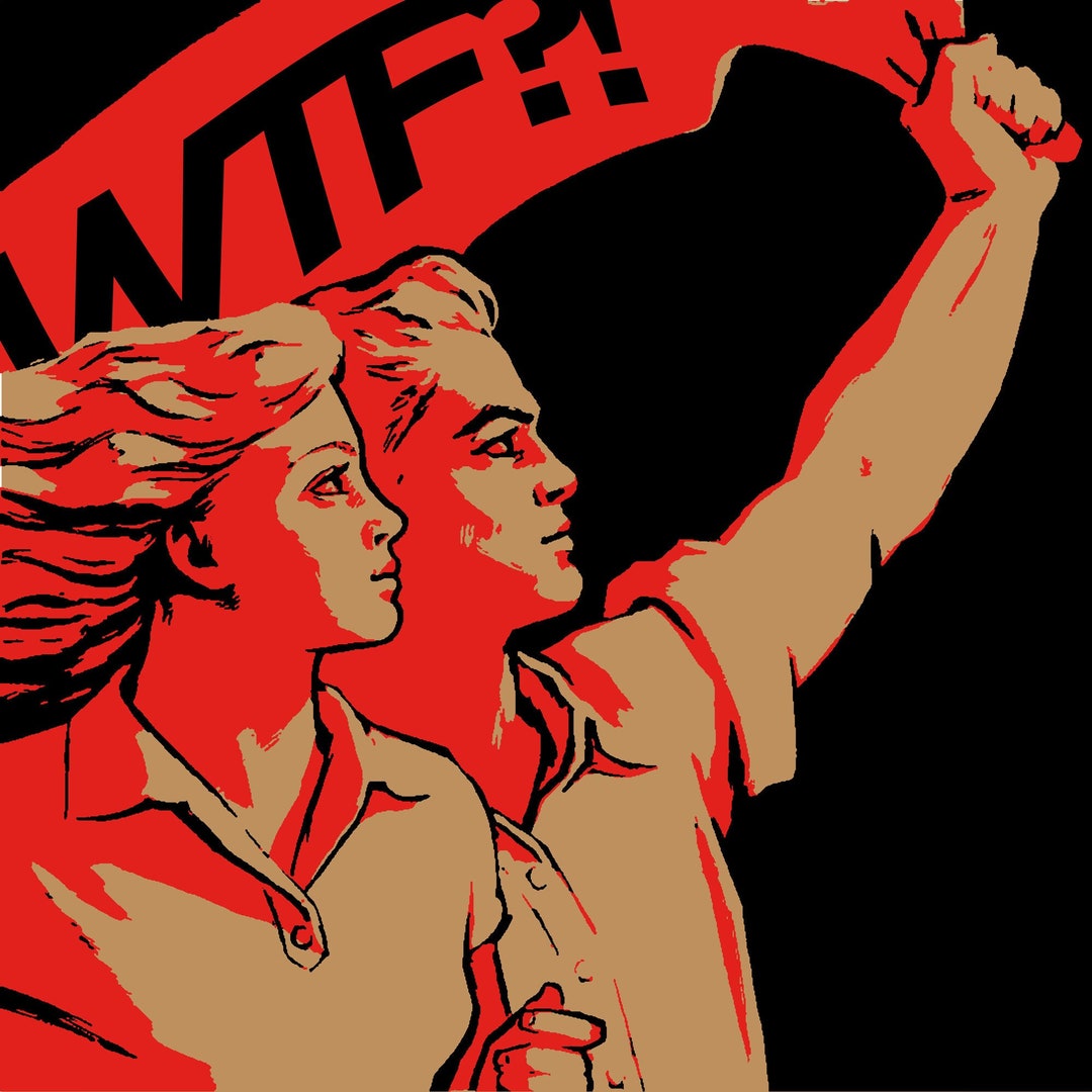 WTF // Printable Collage Print // Digital Download - Etsy