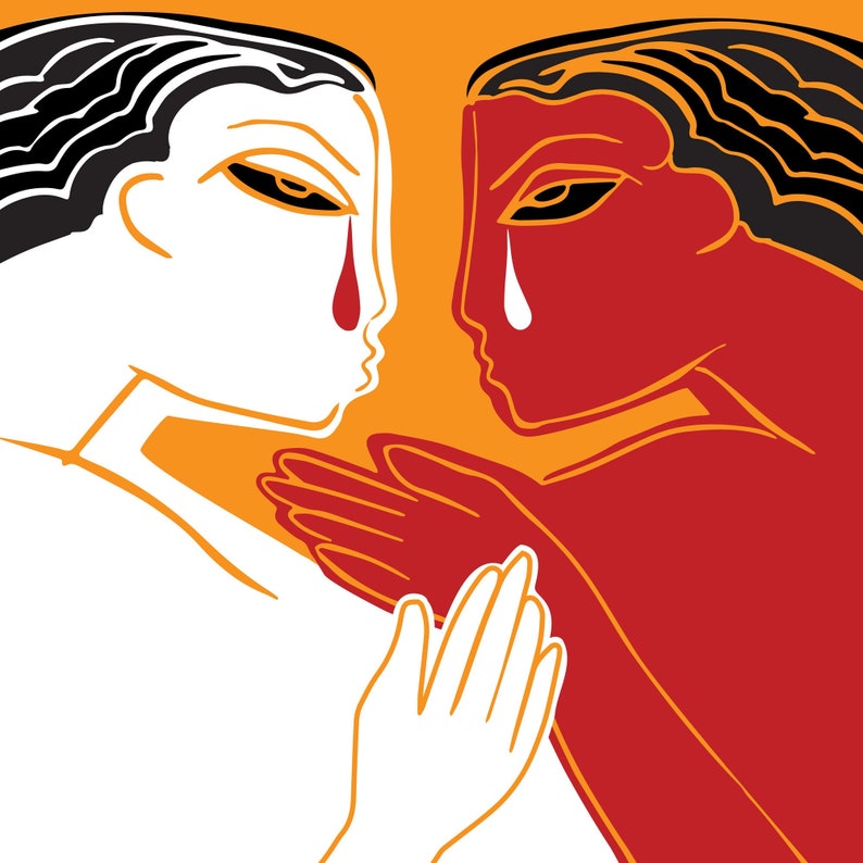 Reconciliation // Printable Collage Print // Digital Download - Etsy