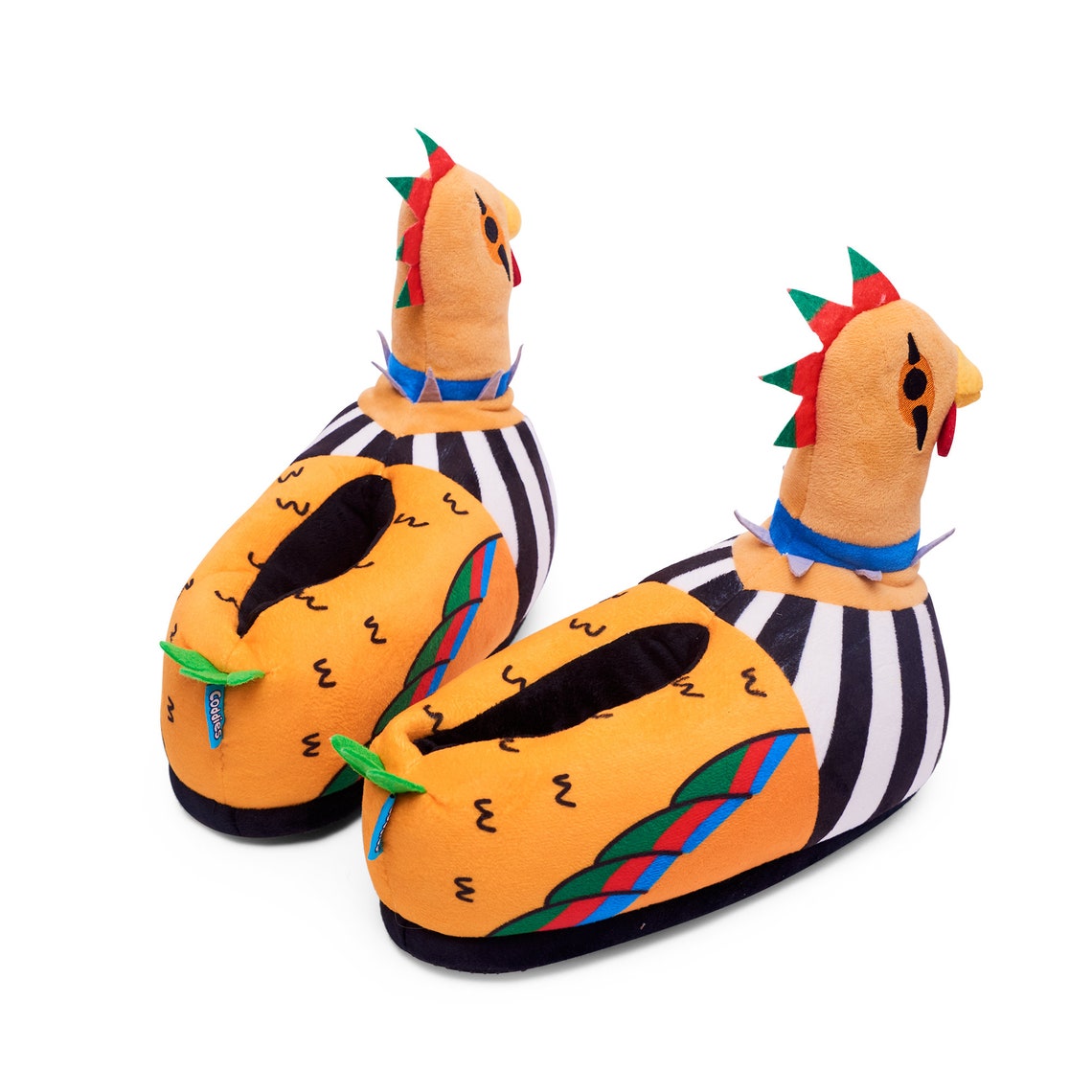 Coddies Punk Chicken Slippers Novelty Gag Gift Christmas | Etsy UK