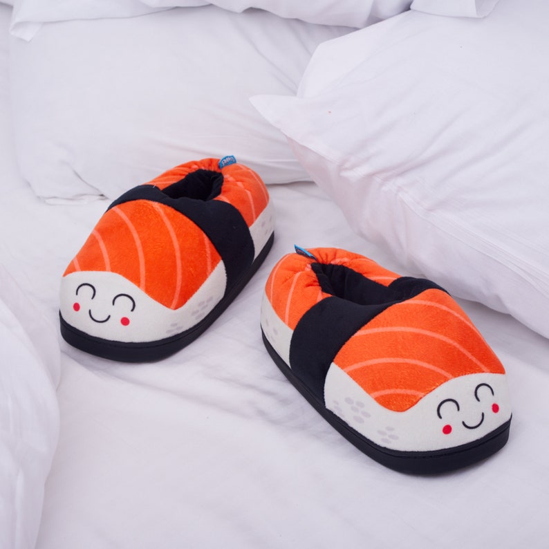 Coddies Sushi shoe-shi Slippers Novelty Shoes for Indoor & - Etsy