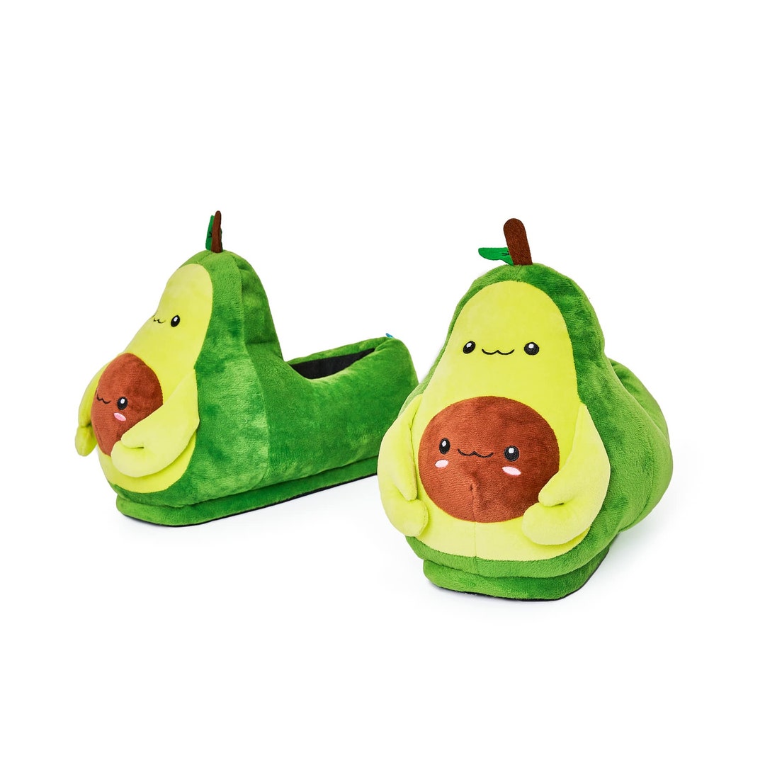 Coddies Avocado Slippers | Unisex Funny Slippers, Novelty Comfortable ...