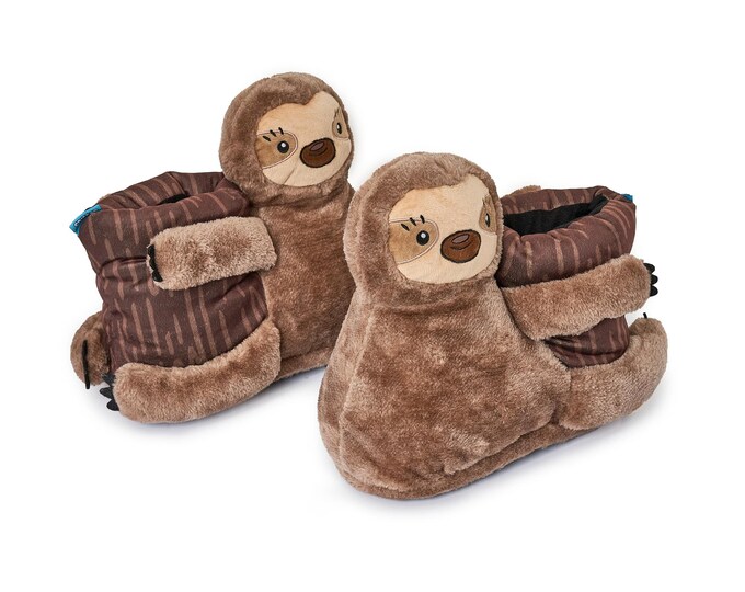 Coddies Sloth Slippers Sloth Shoes Sloth Gifts for Women, Men and Kids ...