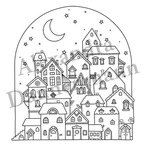 Printable Digital Coloring Page for Grownups, "colorful Moments" - Page ...