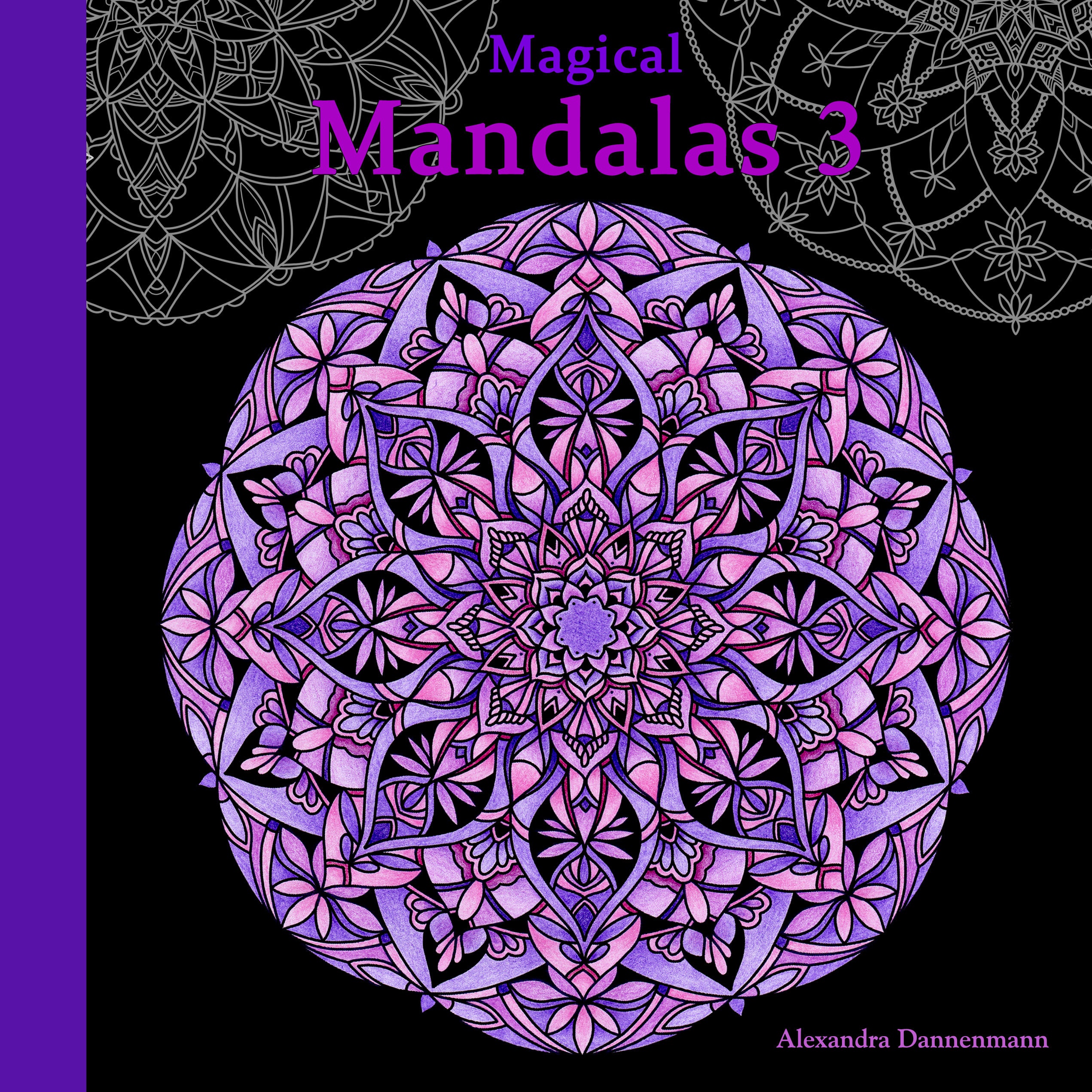 Printable Digital Coloring Book for Grownups Magical Mandalas | Etsy