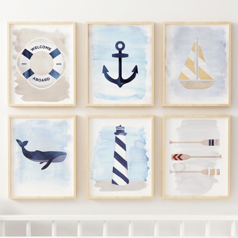 Nautical Kids Decor - Etsy