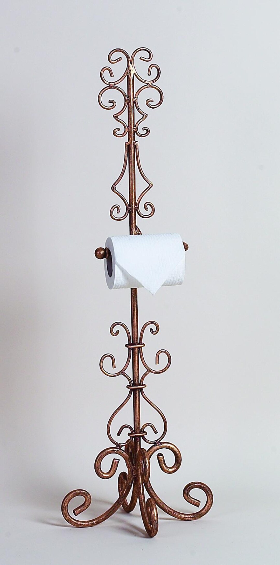 Toilet Paper Holder - Beautiful Scroll Design Floor Stand - Etsy