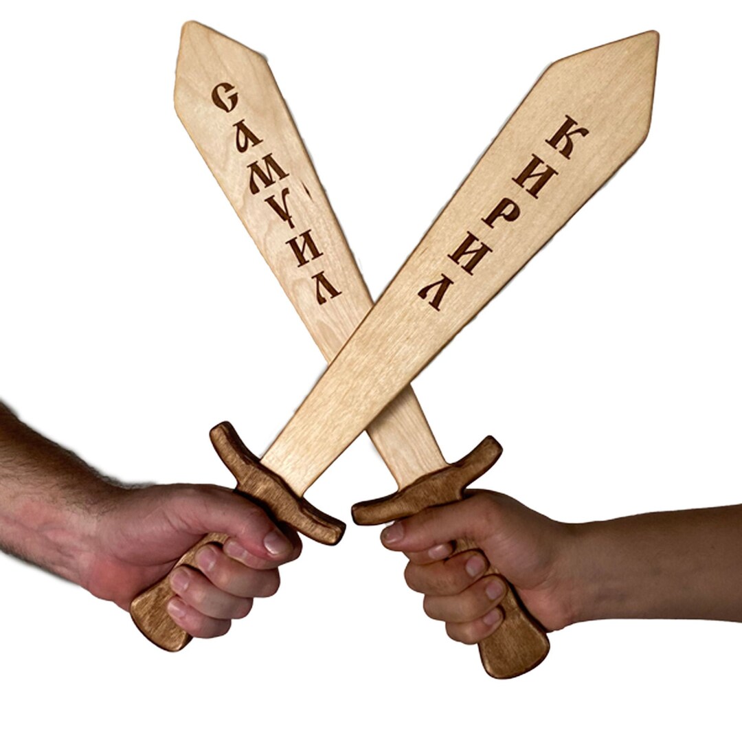 Personalized Wooden Sword for Kids, Present for Birthday Boy, Wooden ...