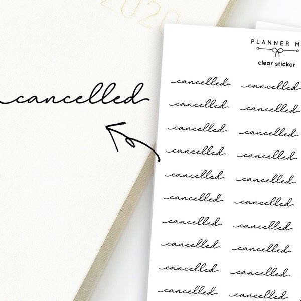 Clear Stickers - Etsy