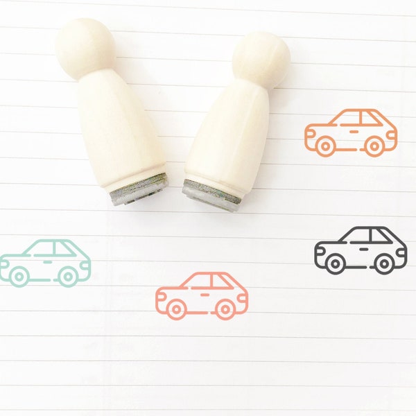 Mini Rubber Stamp - Etsy