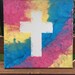 Cross Crayon Art - Etsy