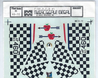 Microscale 48-182 1/48 Scale Convair F-106 Delta Dart Colorful Model ...