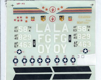Scale Model Aircraft Decals - Etsy UK