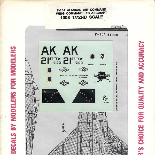 Model Airplane Decals - Etsy