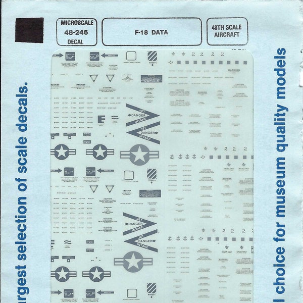 Micro Scale Decals - Etsy