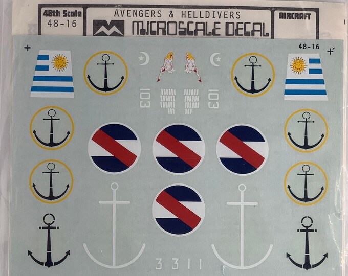 Microscale 48-16 1/48 Scale TBM Avengers and SB2C Helldivers Model ...
