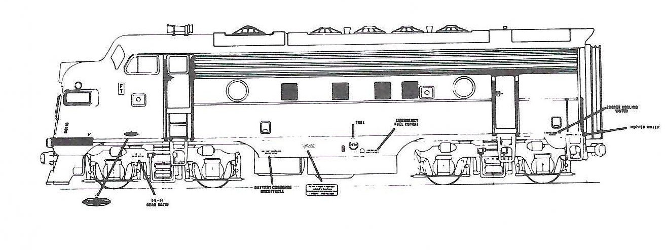 Microscale 87-134 HO Scale Diesel Data Placards and Builder's Plates in ...