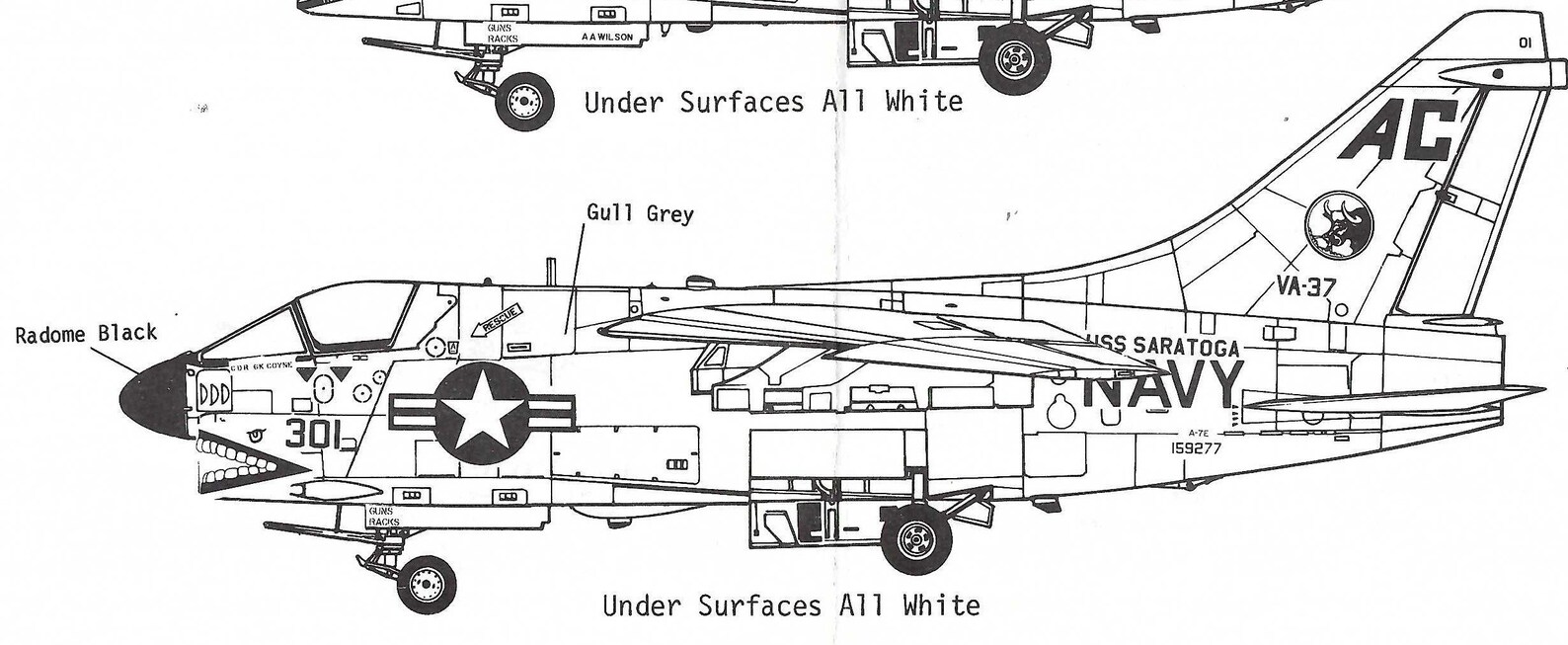 Microscale 72-173 1/72 Scale LTV A-7 Corsair II Model Airplane - Etsy