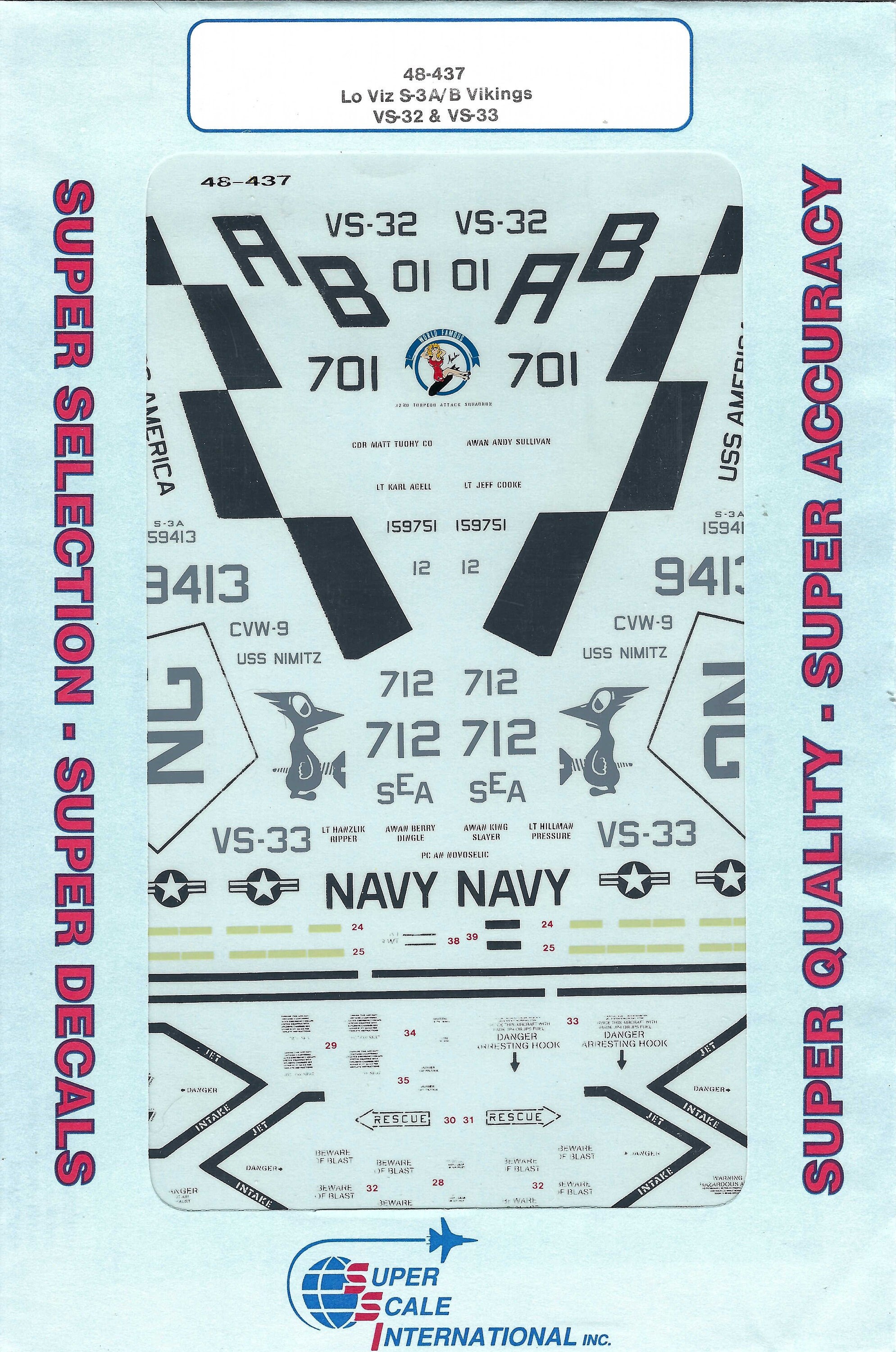 Home & Hobby Model Making Craft Supplies & Tools Superscale 48-437 1/48 ...