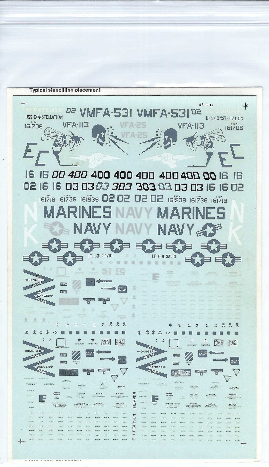 Microscale 48-237 1/48 Scale Mcdonnell Douglas F-18 Hornet Model ...