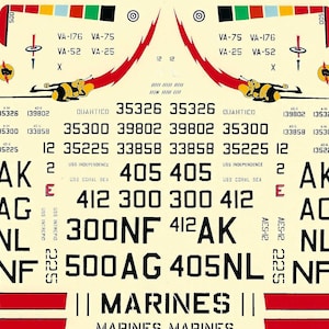 Microscale 72-118 1/72 Scale Douglas A-1 Skyraider Model Airplane ...