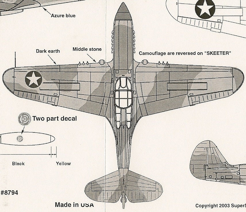 P 40 Decals