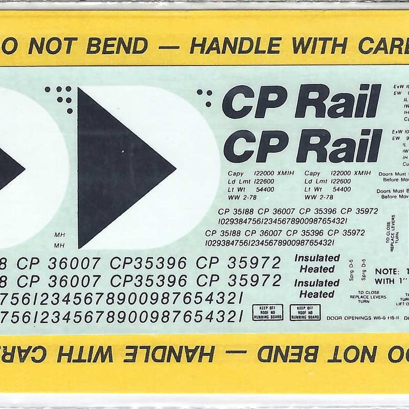 Ho Scale Cp Rail - Etsy