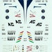 Microscale 72-173 1/72 Scale LTV A-7 Corsair II Model Airplane Decals ...