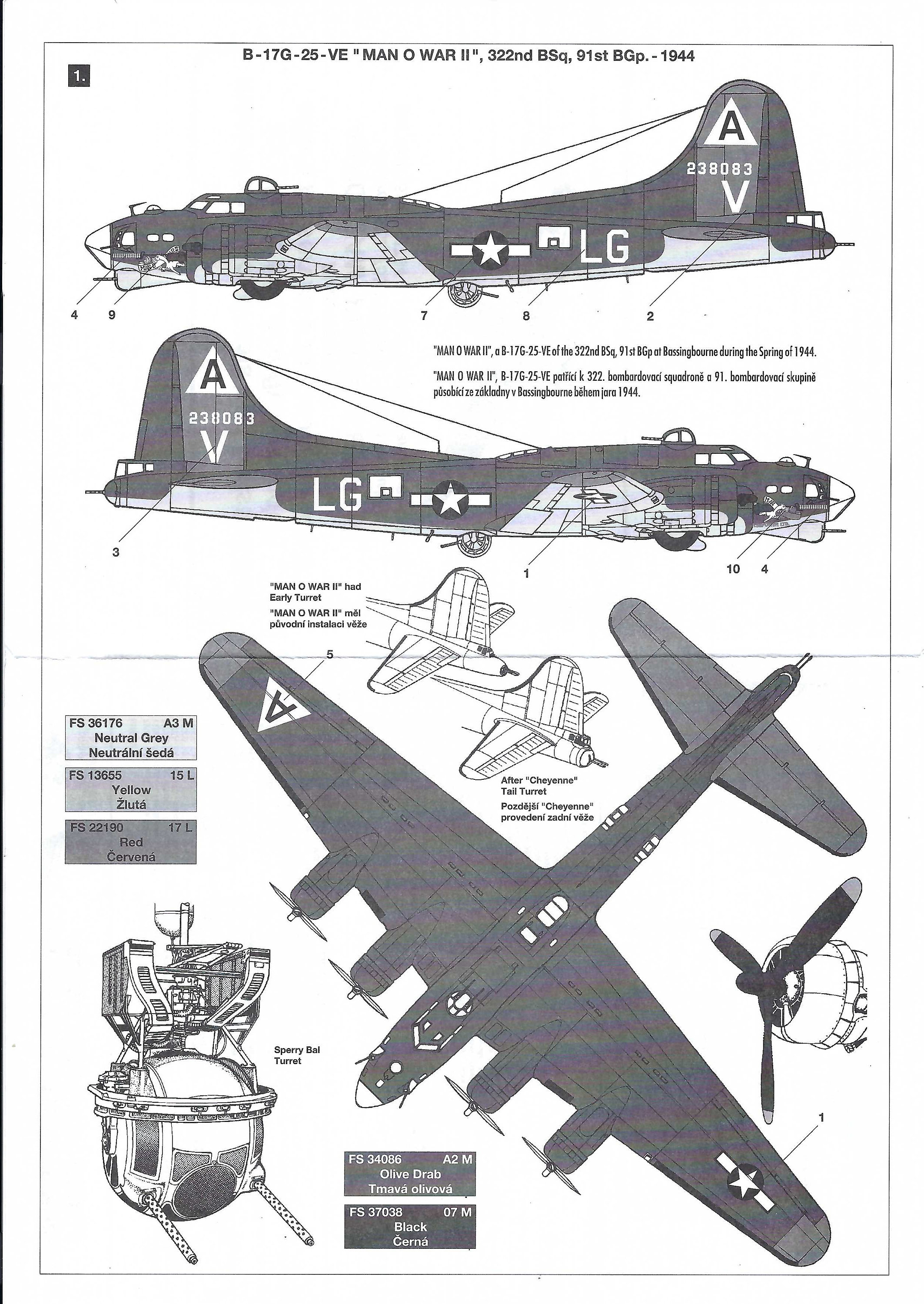 Propagteam 72108 1/72 Scale Bombers Over Europe B-17 B-24 B-25 Model Airplane Decals - Etsy