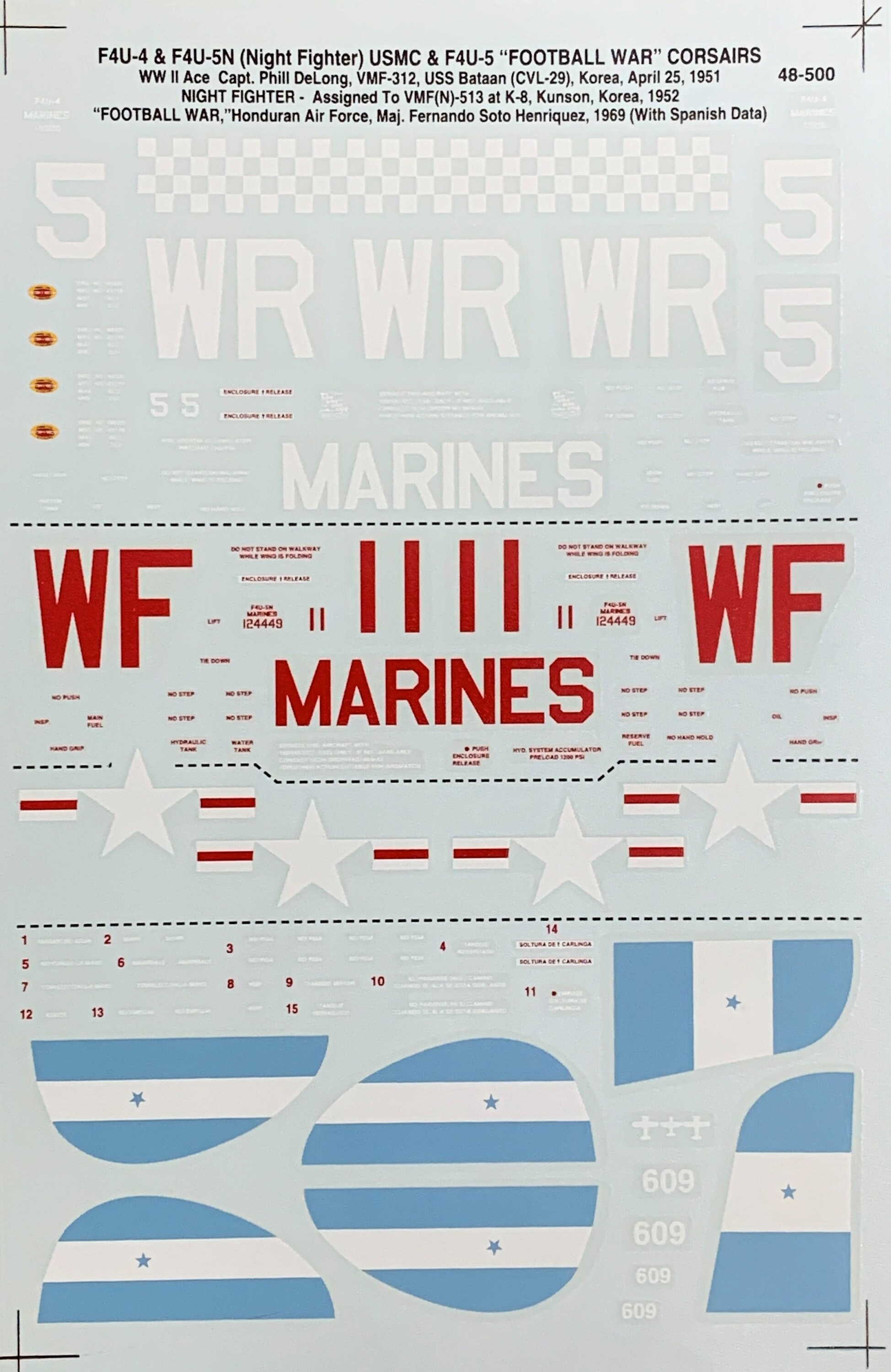 Craft Supplies & Tools Superscale 48-500 1/48 Scale Vought F4U Corsair ...