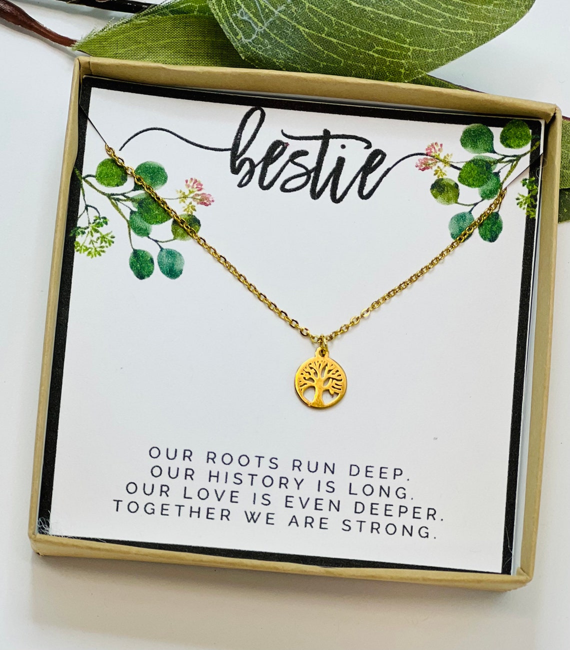 Tree of Life Necklace, Best Friend Gift Birthday Gifts Necklace ...