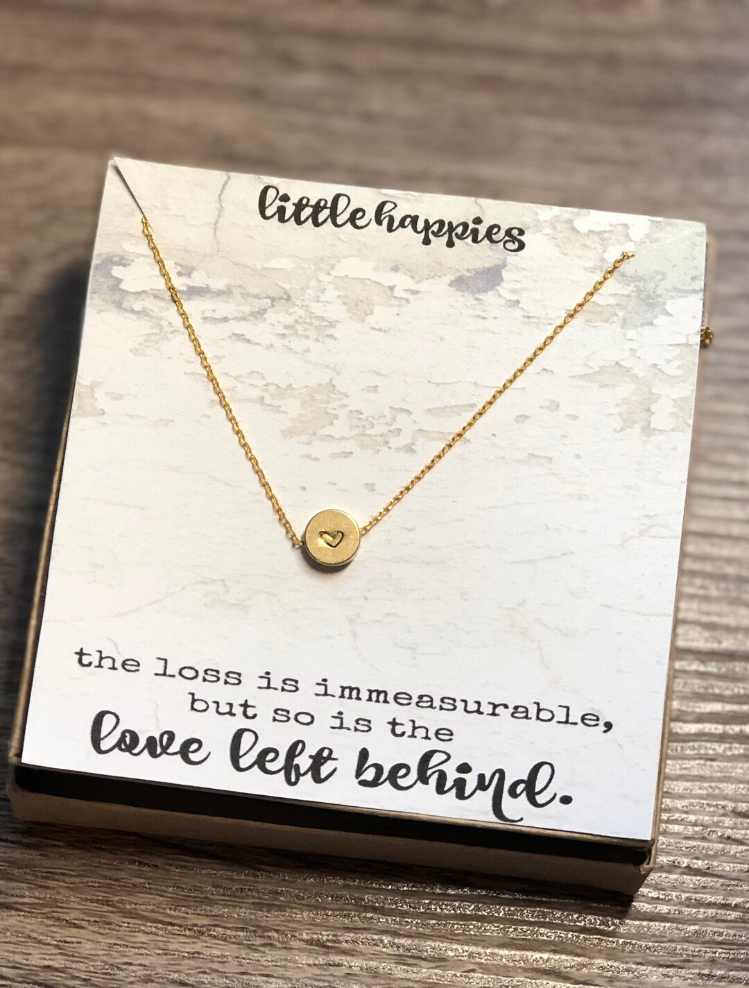 Sympathy/grief Necklace - Dainty Womens Necklace, Miscarriage Gift ...