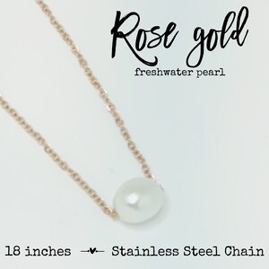 Graduation Gift for Girl – Small Pearl Necklace, Dainty Jewelry ...