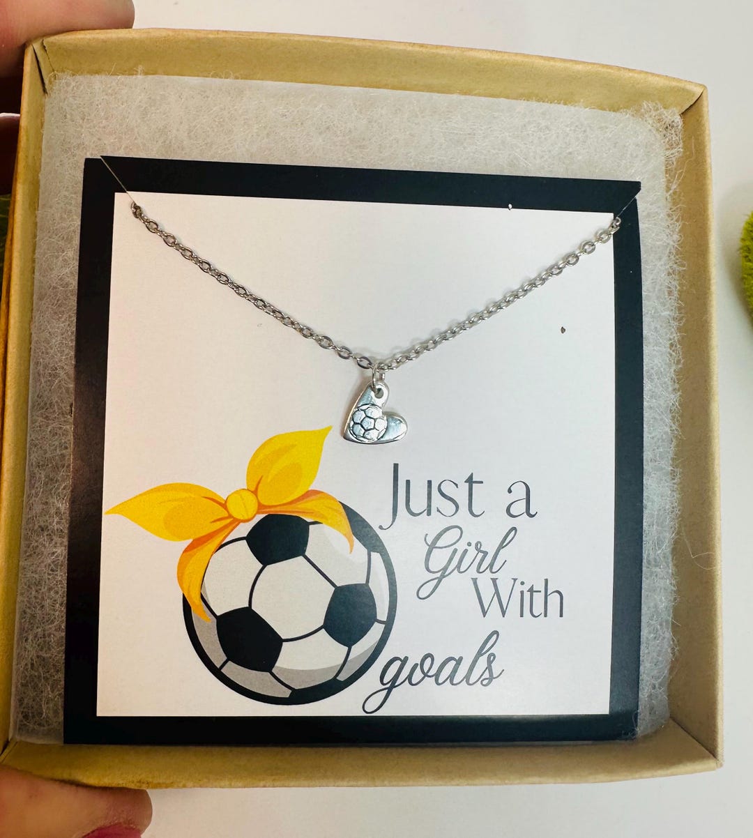 Christmas Gift for Soccer Player, Soccer Necklace, Girls Soccer Team ...