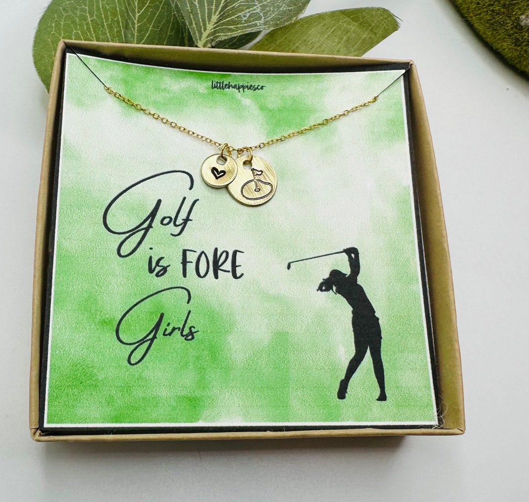 Golf Gifts for Women, Golf Necklace for Girls, Golf Necklace, Gifts for ...
