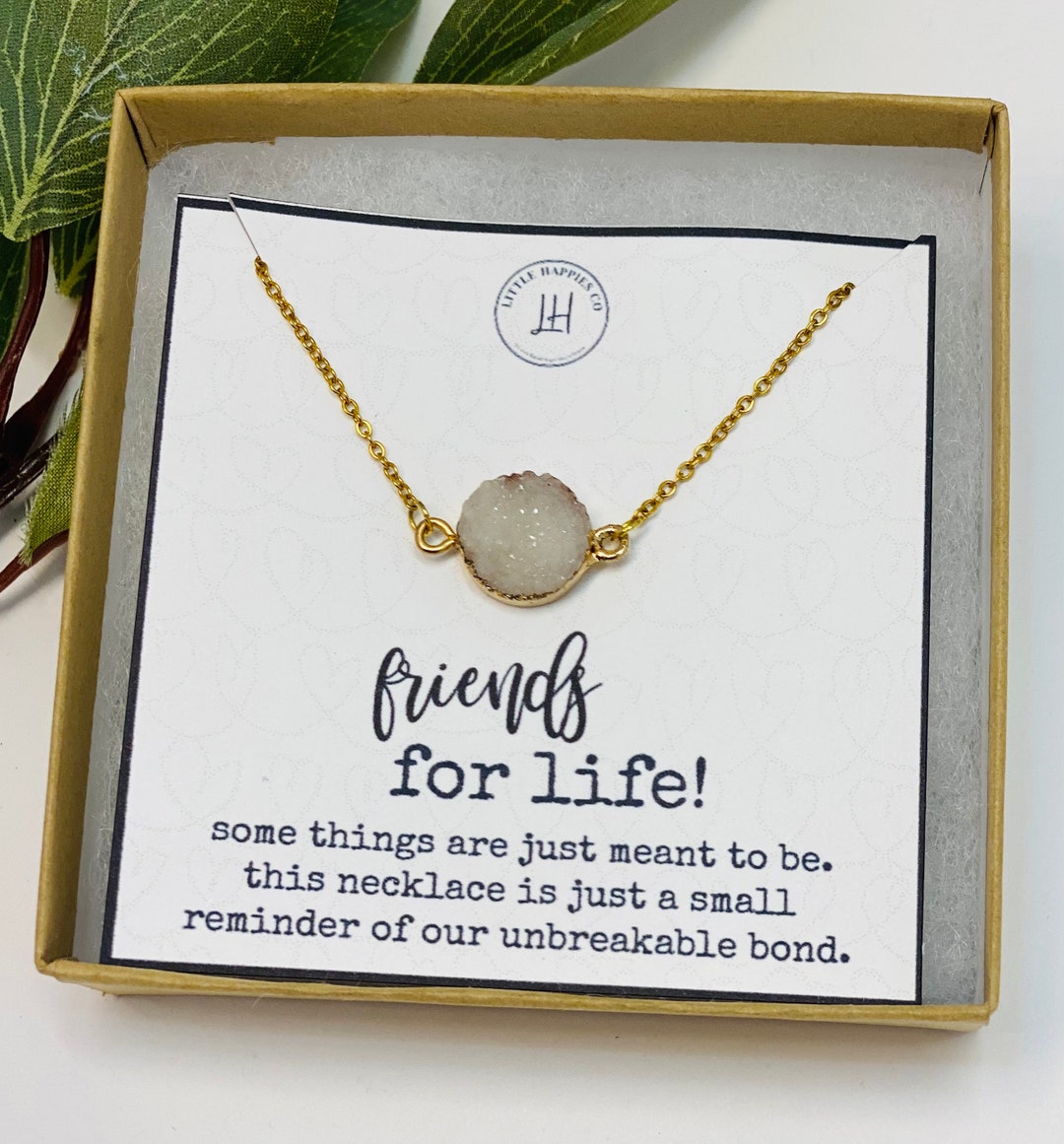 Gift for friends friendship gift friendship necklace - Etsy Italia