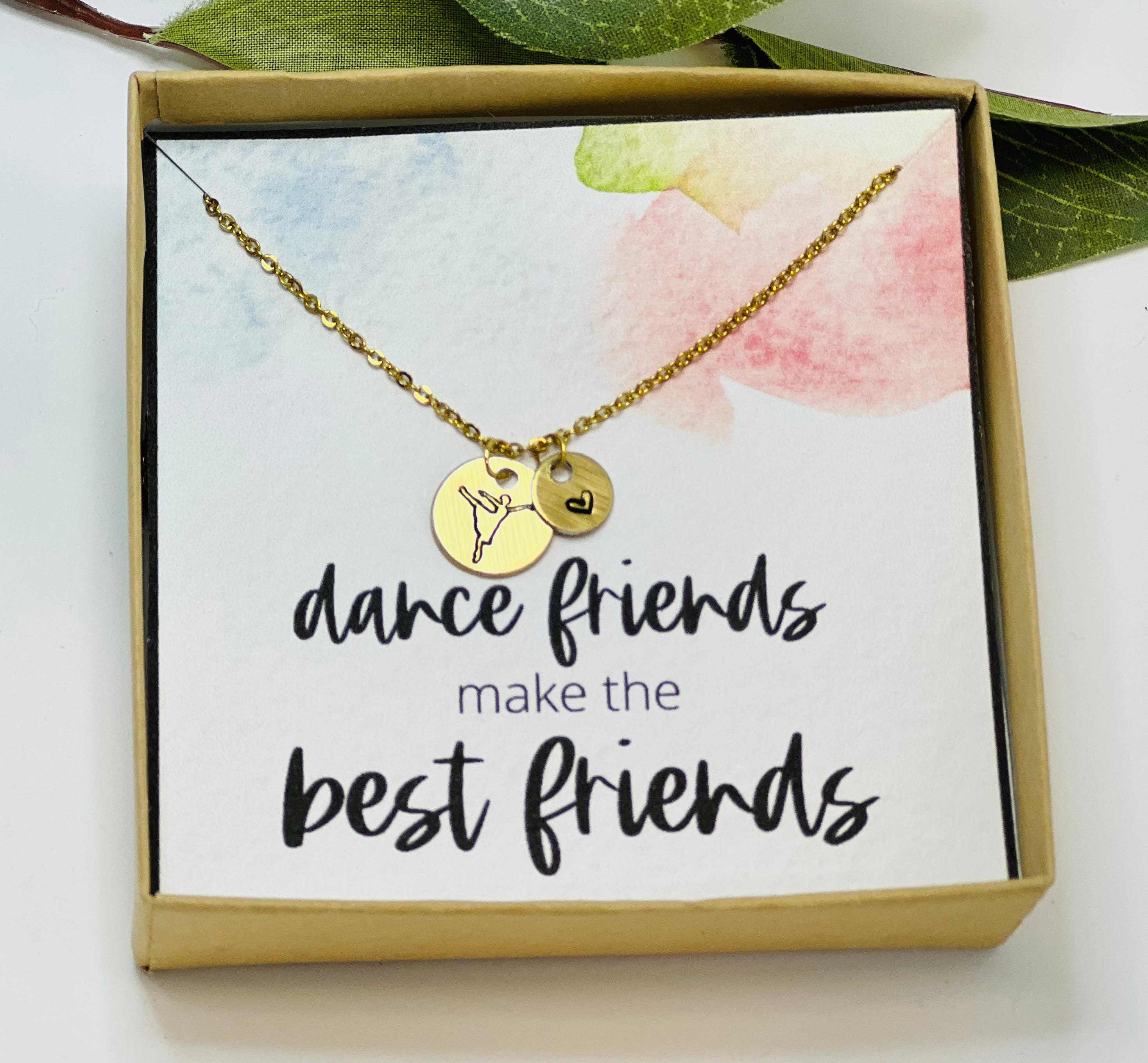Personalized Dance Gifts Ballet Necklace Dance Recital - Etsy