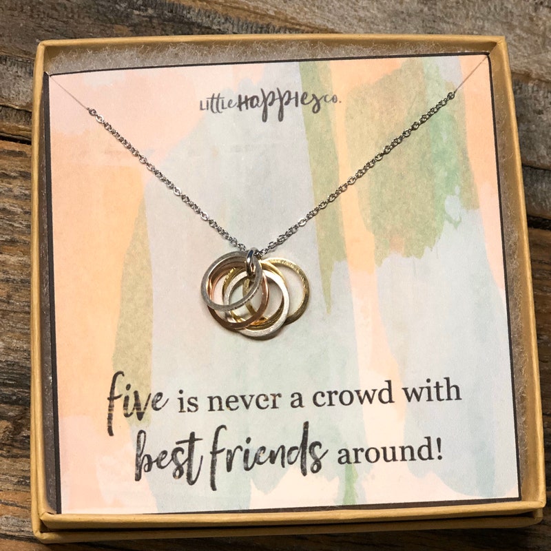 Friendship Necklaces for 5 People - Etsy