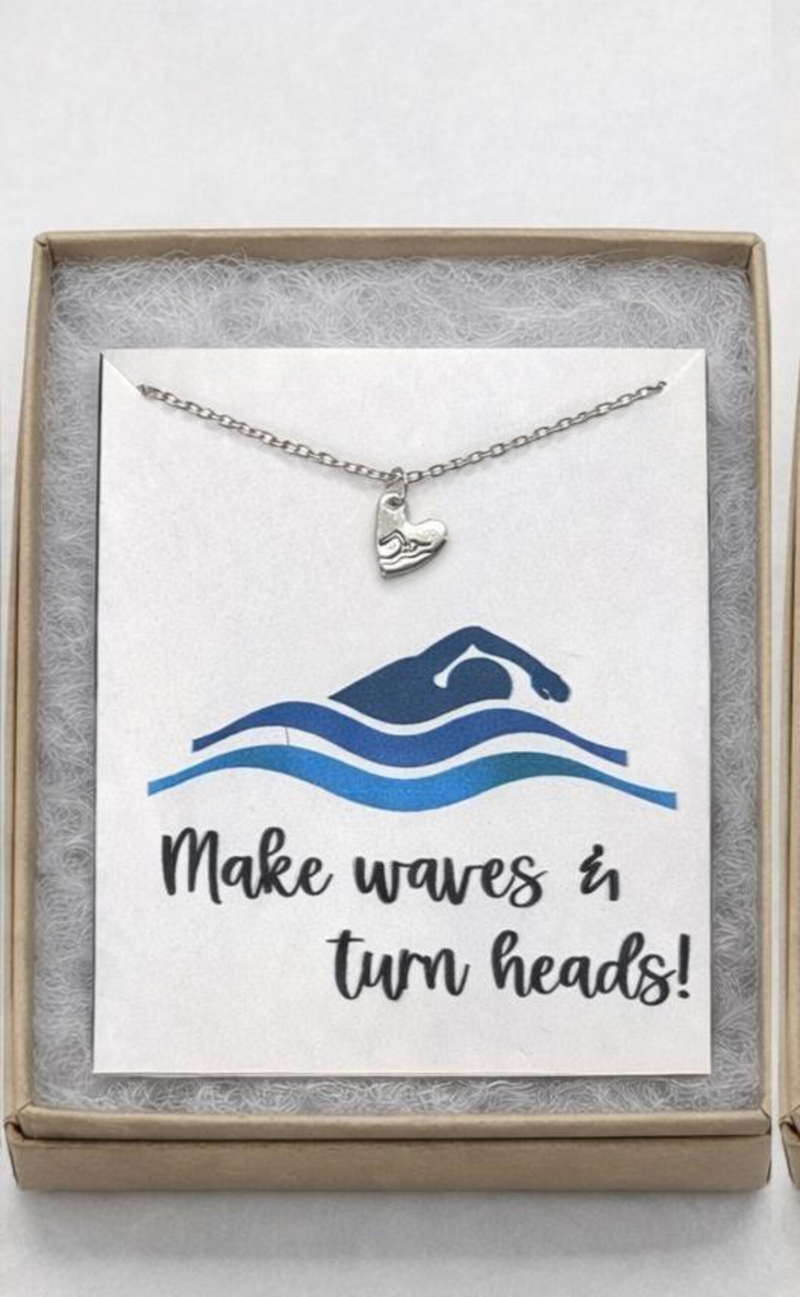 Swim Gifts, Gift for Swimmer, Swim Necklace, Gift for Swim Team, Swim ...