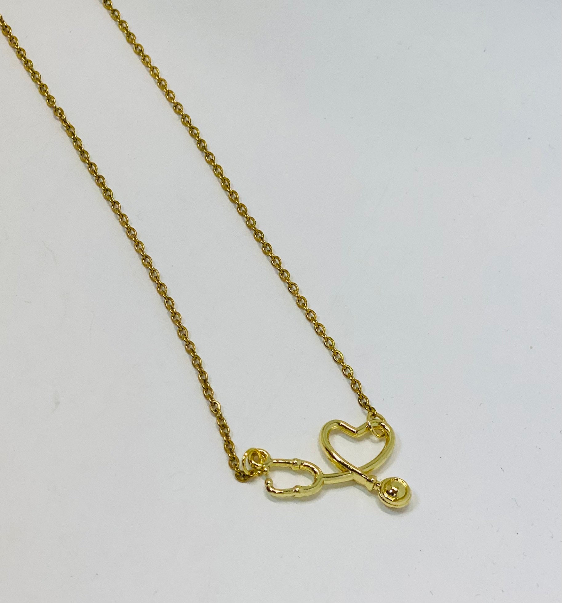 Nurse Gift Stethoscope Necklace RN Nurse Necklace RN Gifts - Etsy