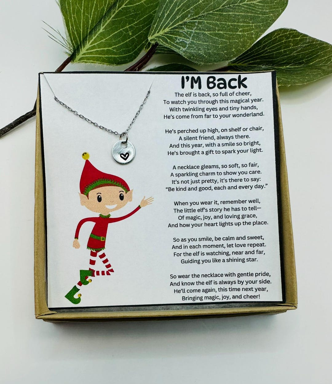 Elf Welcome Back Gift, Elf Gifts for Kids, Christmas Elf Gifts, Elf ...