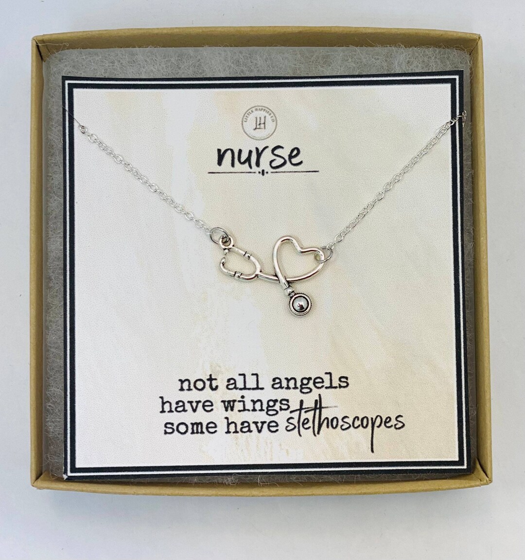 Stethoscope Necklace, Gift for Nurse, Nurse Gifts, Gifts for Nurses, RN ...