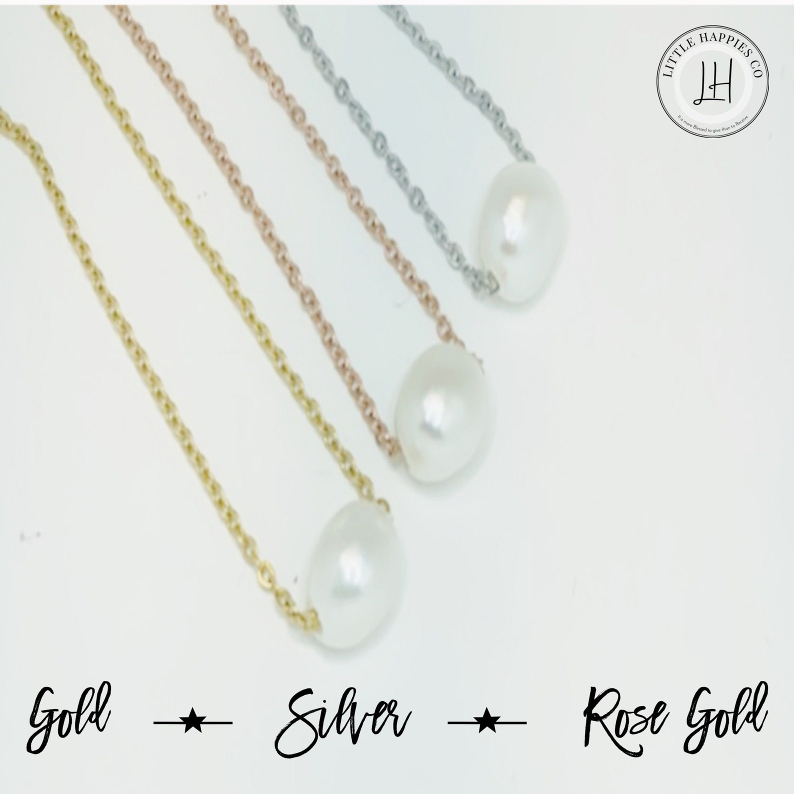 Graduation Gift for Girl – Small Pearl Necklace, Dainty Jewelry ...