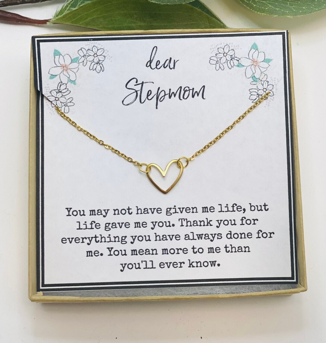 Step Mom Gift Gifts For Step Mom Step Mom Necklace Bonus Mom Gift