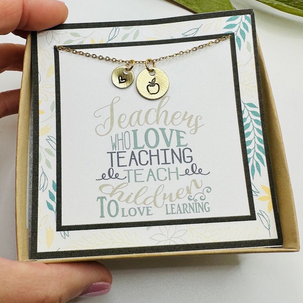 Apple for Teacher - Etsy