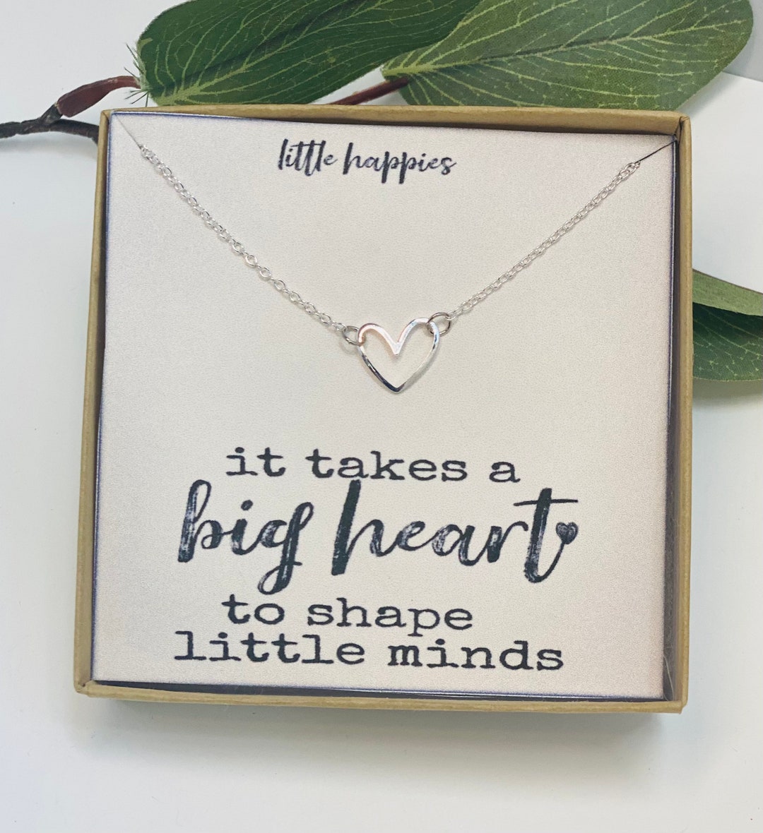 It Takes a Big Heart to Shape Little Minds, Thank You Teacher, Teacher ...